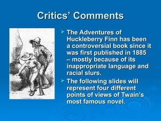 The Adventures of Huckleberry Finn Powerpoint.ppt