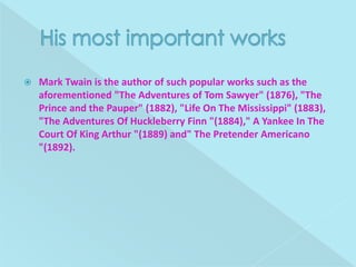 The adventures of tom sawyer | PPTX | Books and Literature