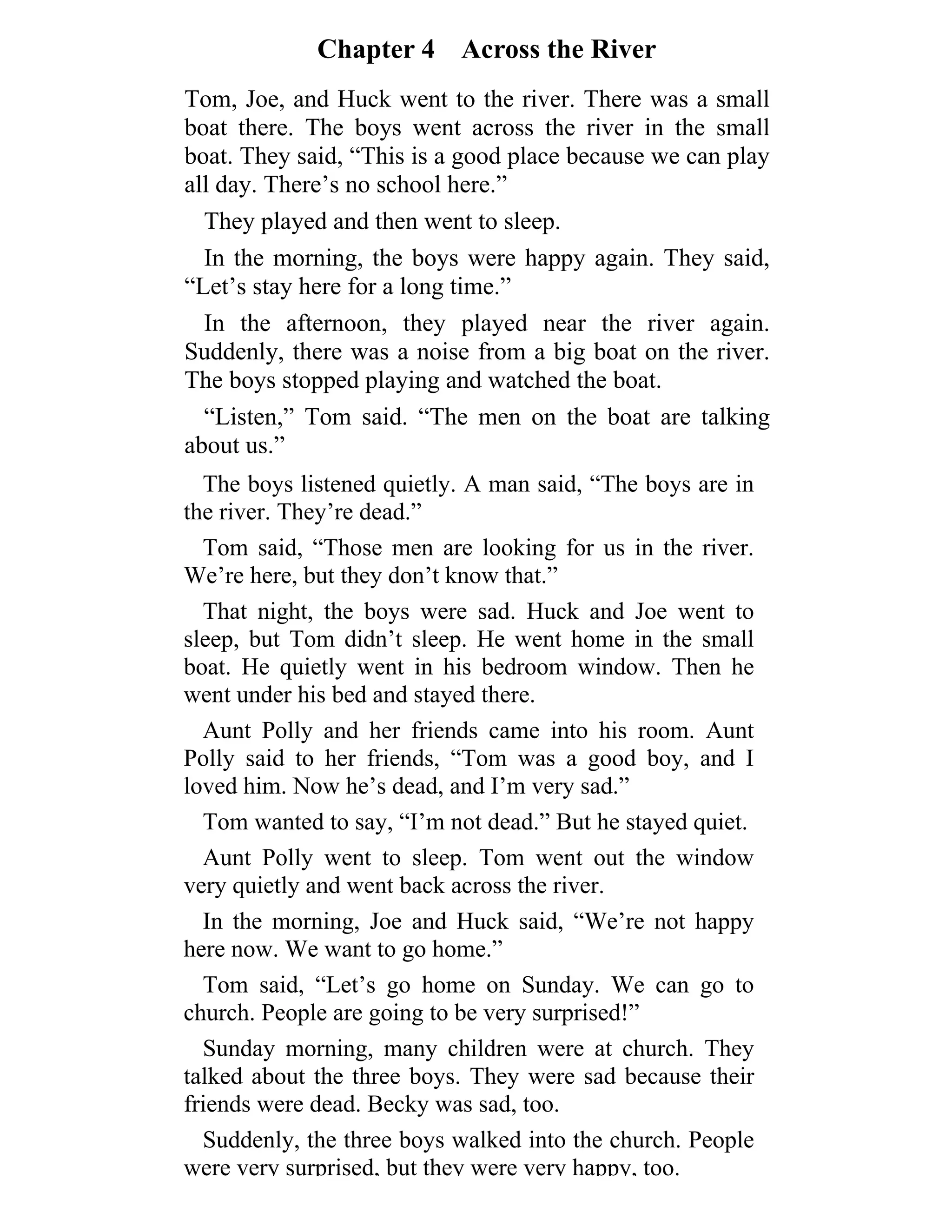 The adventures of tom sawyer chapter 3-4 | PDF