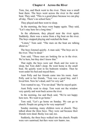 The adventures of tom sawyer chapter 3-4 | PDF