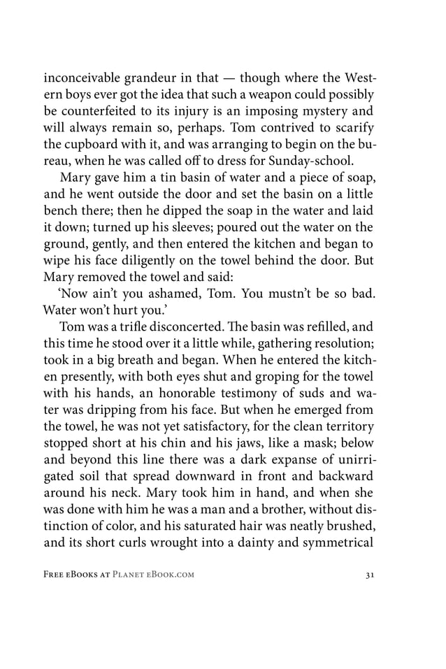 The Adventures of Tom Sawyer - Mark Twain | PDF