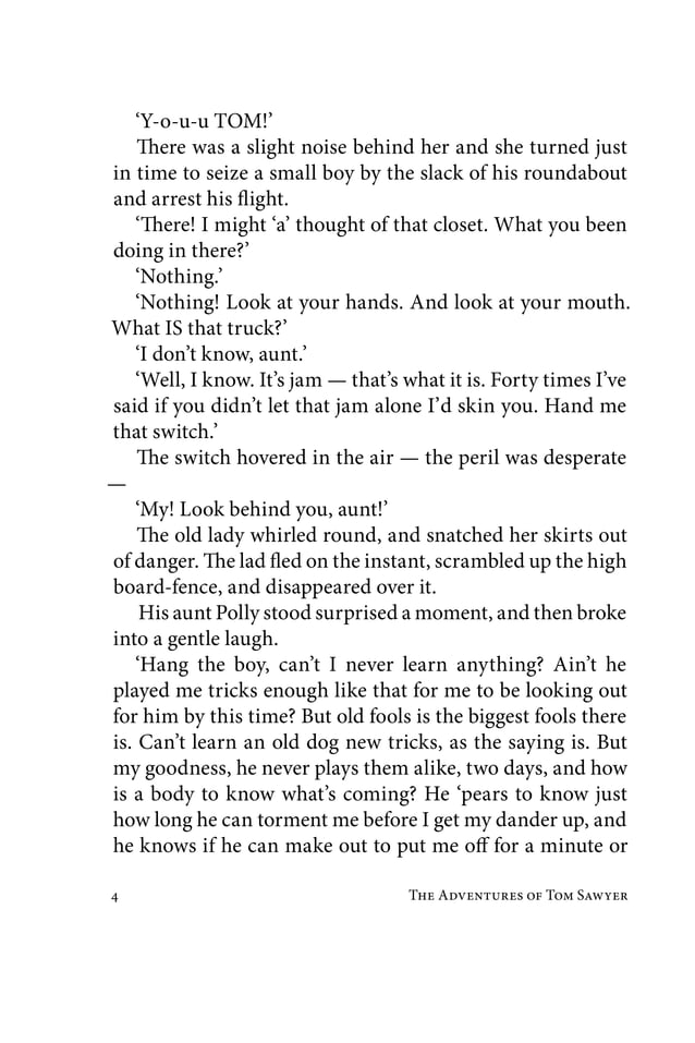 The Adventures of Tom Sawyer - Mark Twain | PDF