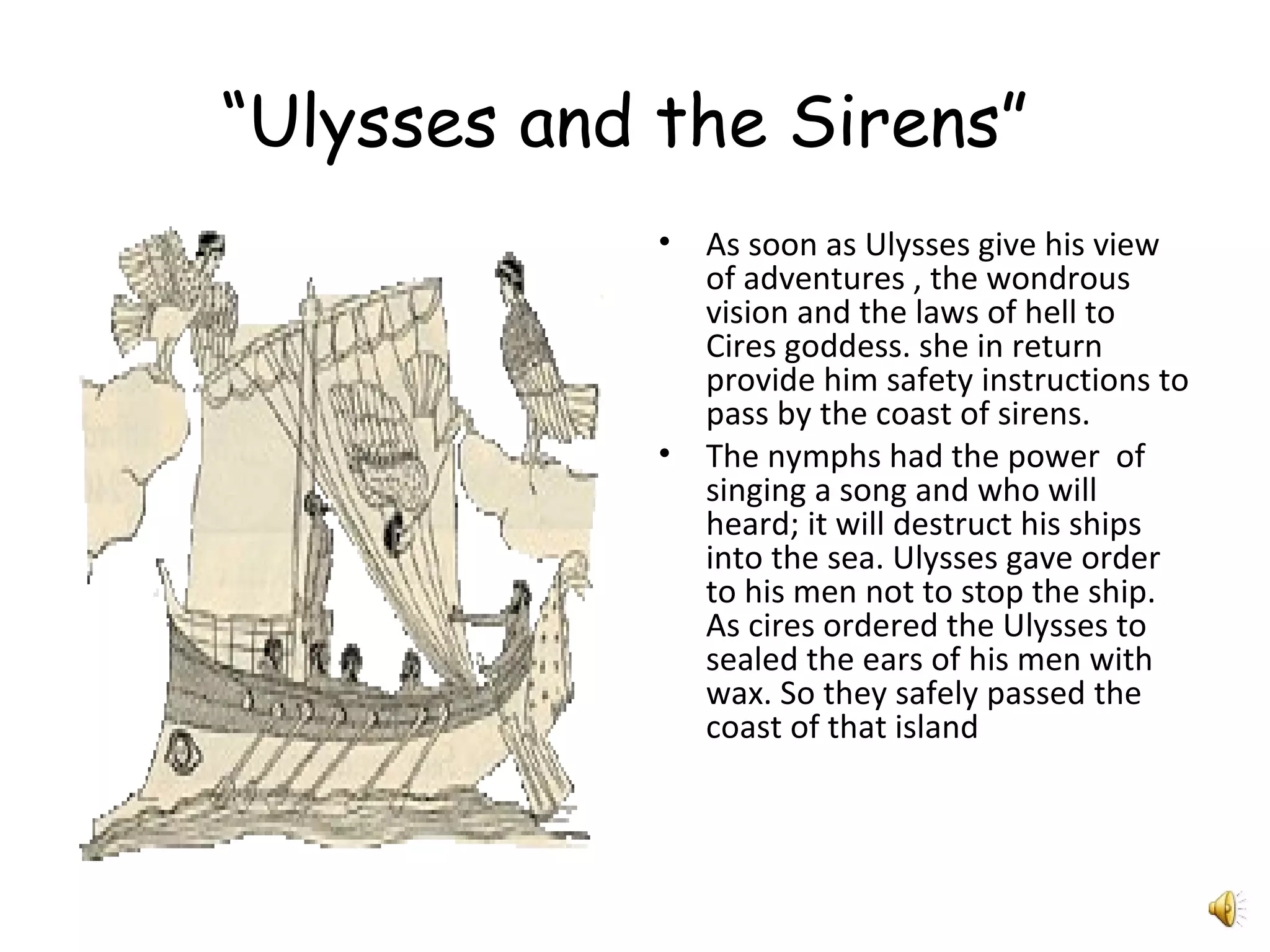 The adventures of ulysses | PPT | Free Download