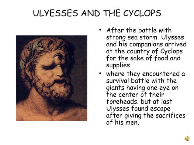 The adventures of ulysses | PPT | Free Download