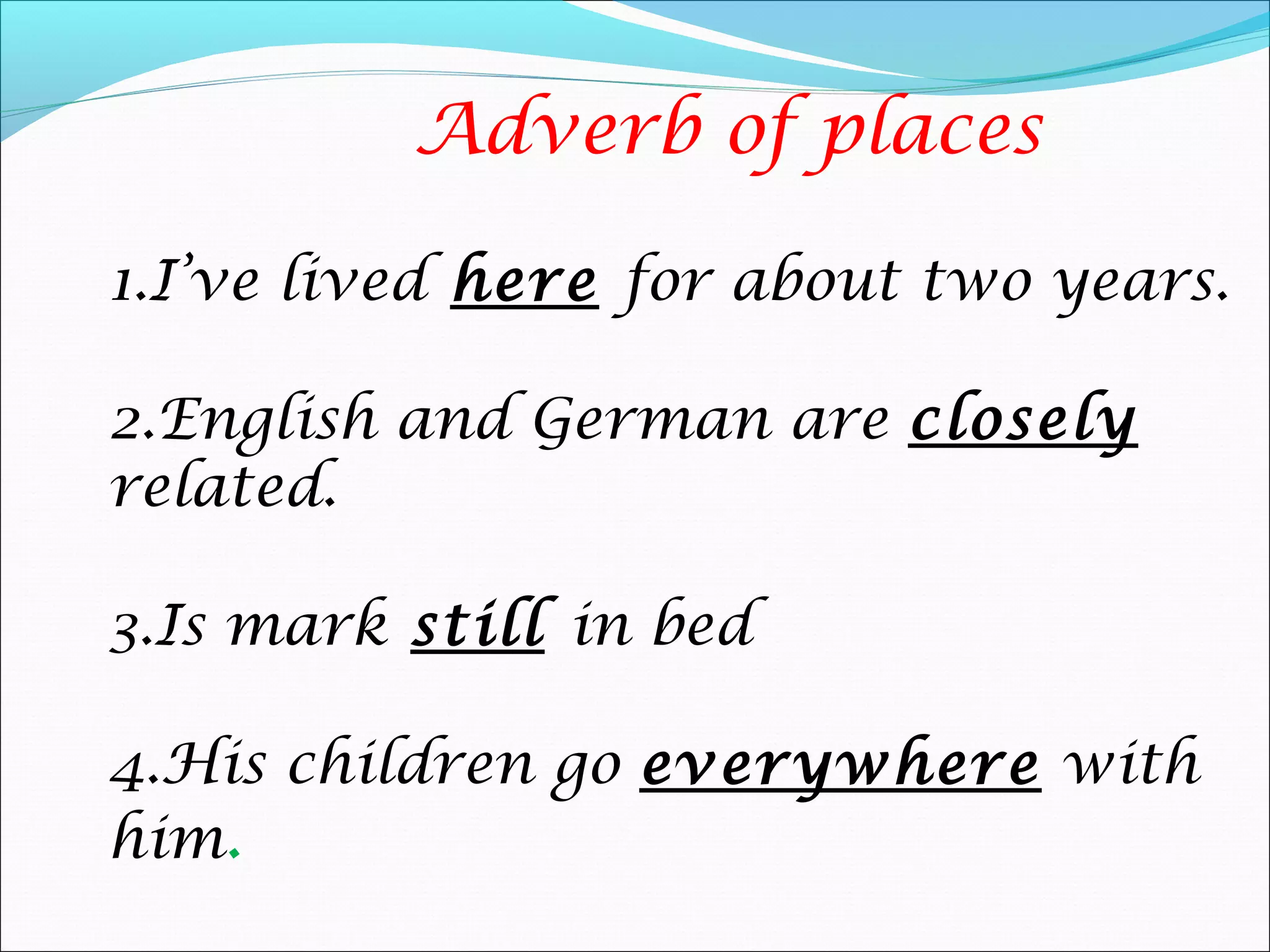 The adverb | PPT