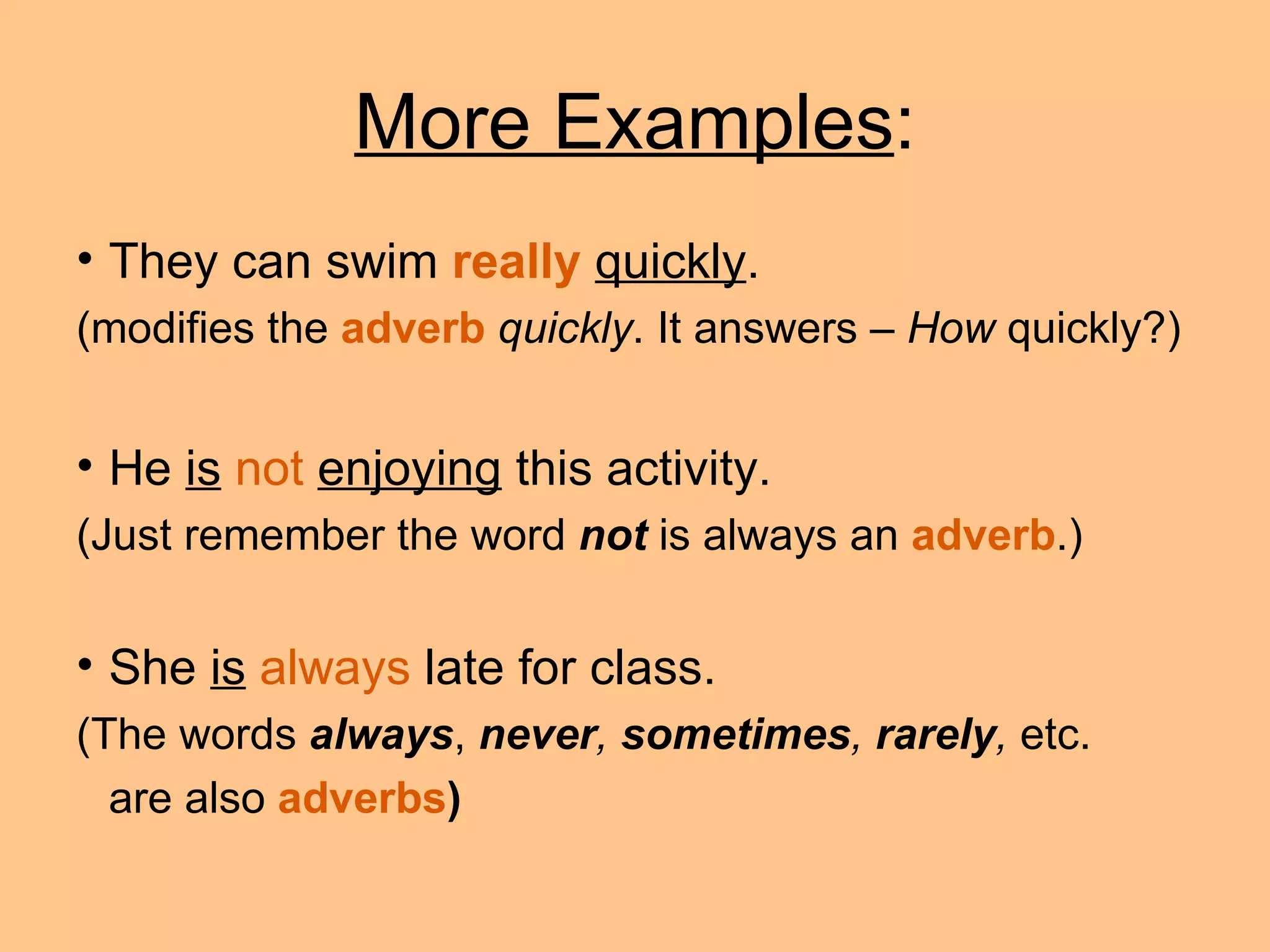 The Adverb Clause | PPT