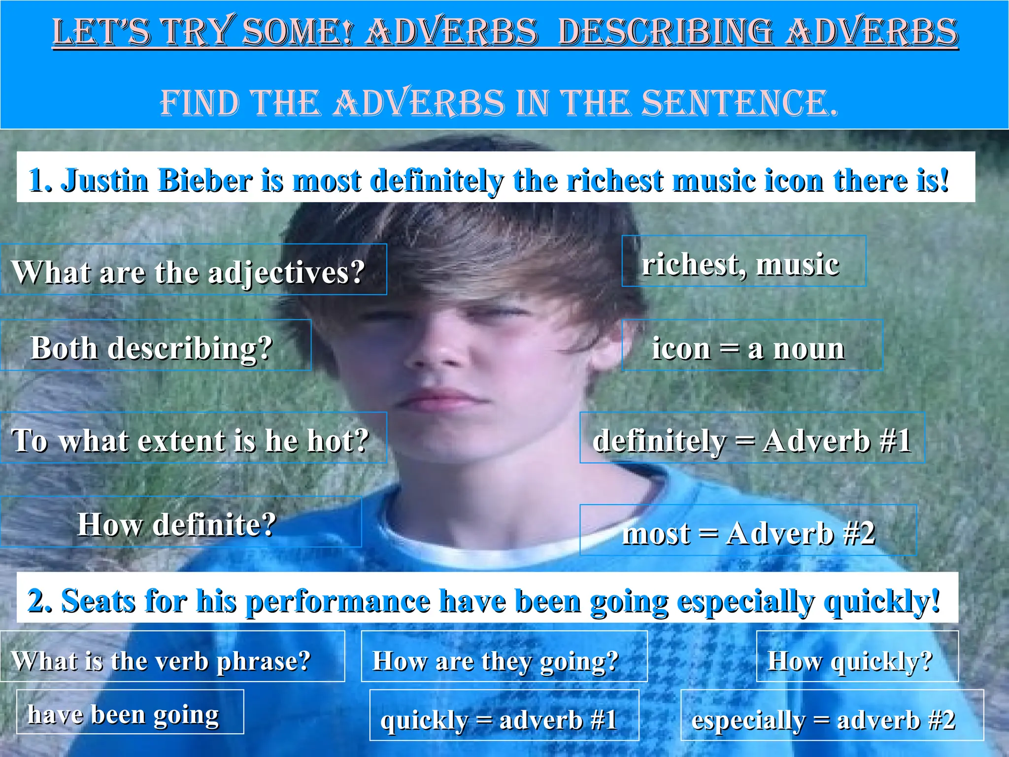 The Adverb PowerPoint for beginers, interesting | PPT