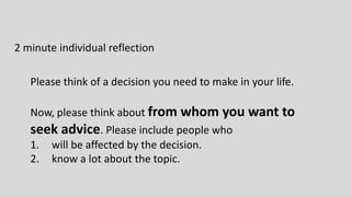 The advice process | PPT