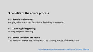The advice process | PPT
