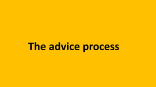 The advice process | PPT