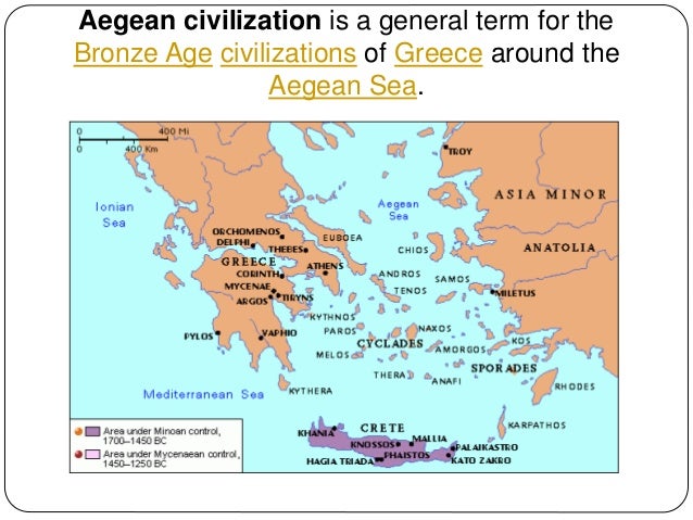 The aegean civilizations (4)