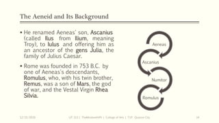 The Aeneid | PPTX | Poetry | Books and Literature