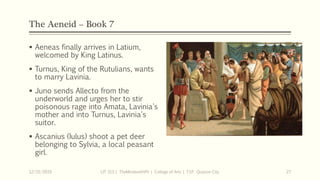 The Aeneid | PPTX | Poetry | Books and Literature