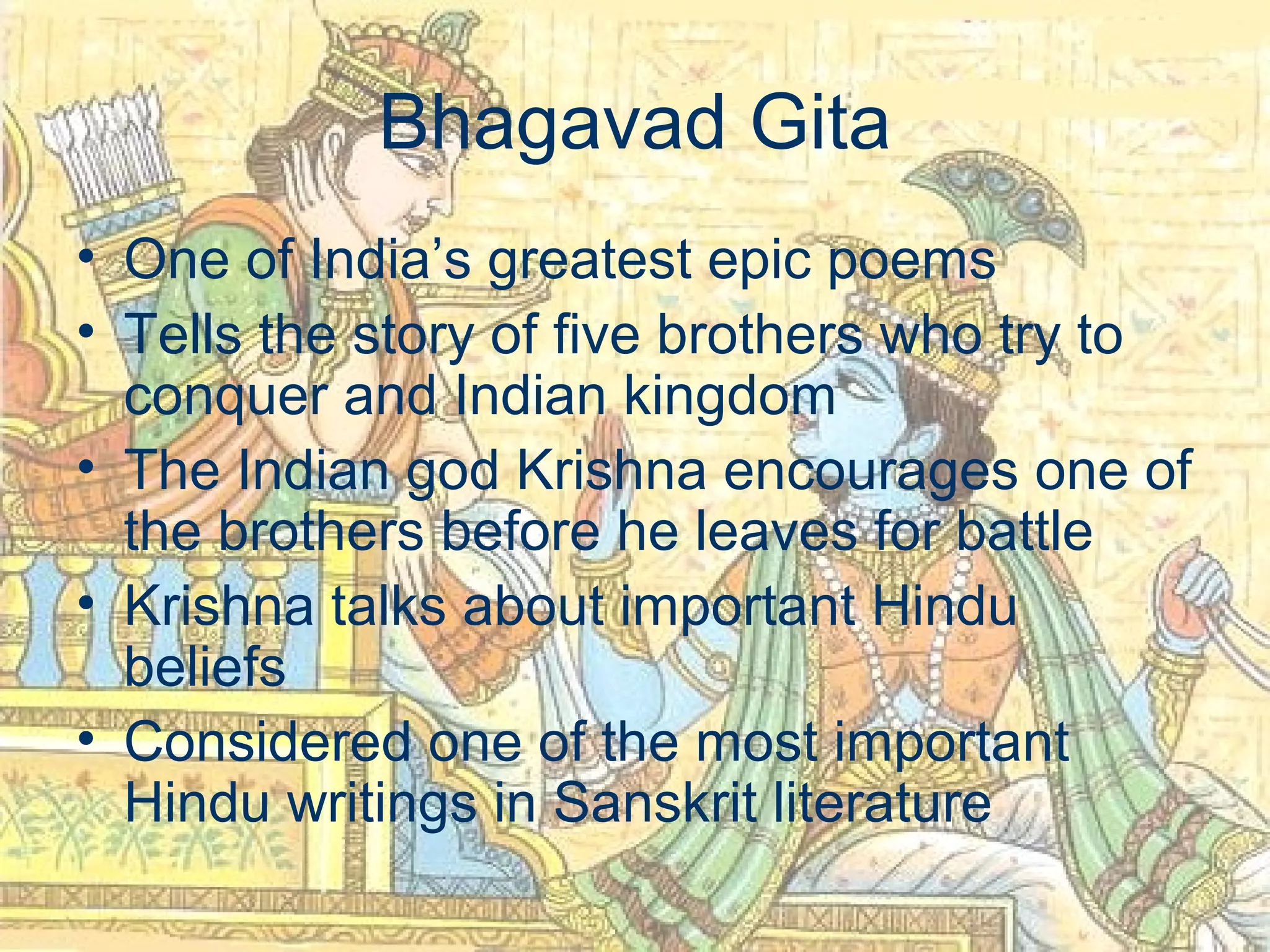 The Aesthetic and Intellectual Traditions of India | PPT