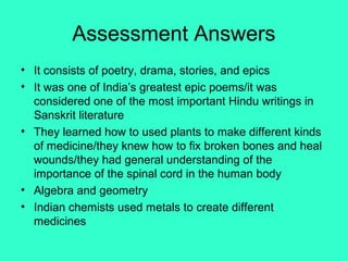 The Aesthetic and Intellectual Traditions of India | PPT