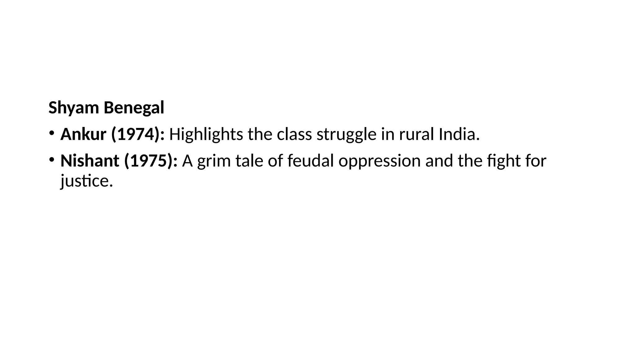 The Aesthetics and Appreciation of Indian Parallel Cinema | PPTX