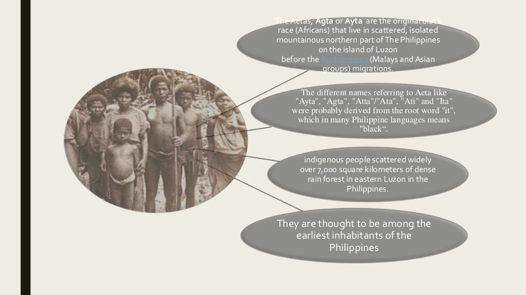 The aeta and malaweg
