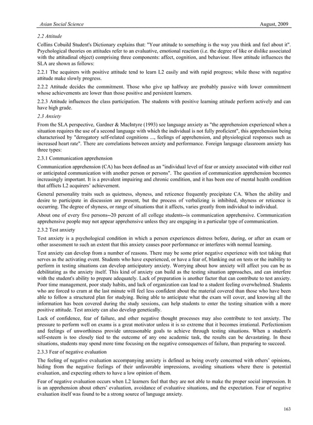 The affective filter in second language acquisition | PDF