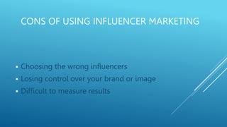 THE AFFECTS OF INFLUENCER MARKETING.pptx