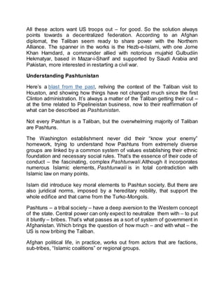 The Afghanistan Peace Deal riddle | DOCX