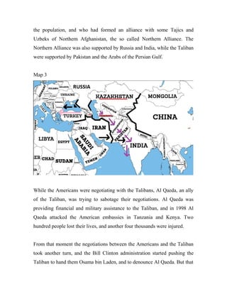 The Afghan Oil Pipeline and the US Negotiations with the Taliban | DOC