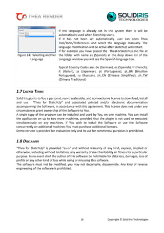 Thea forsketchup usermanual | PDF