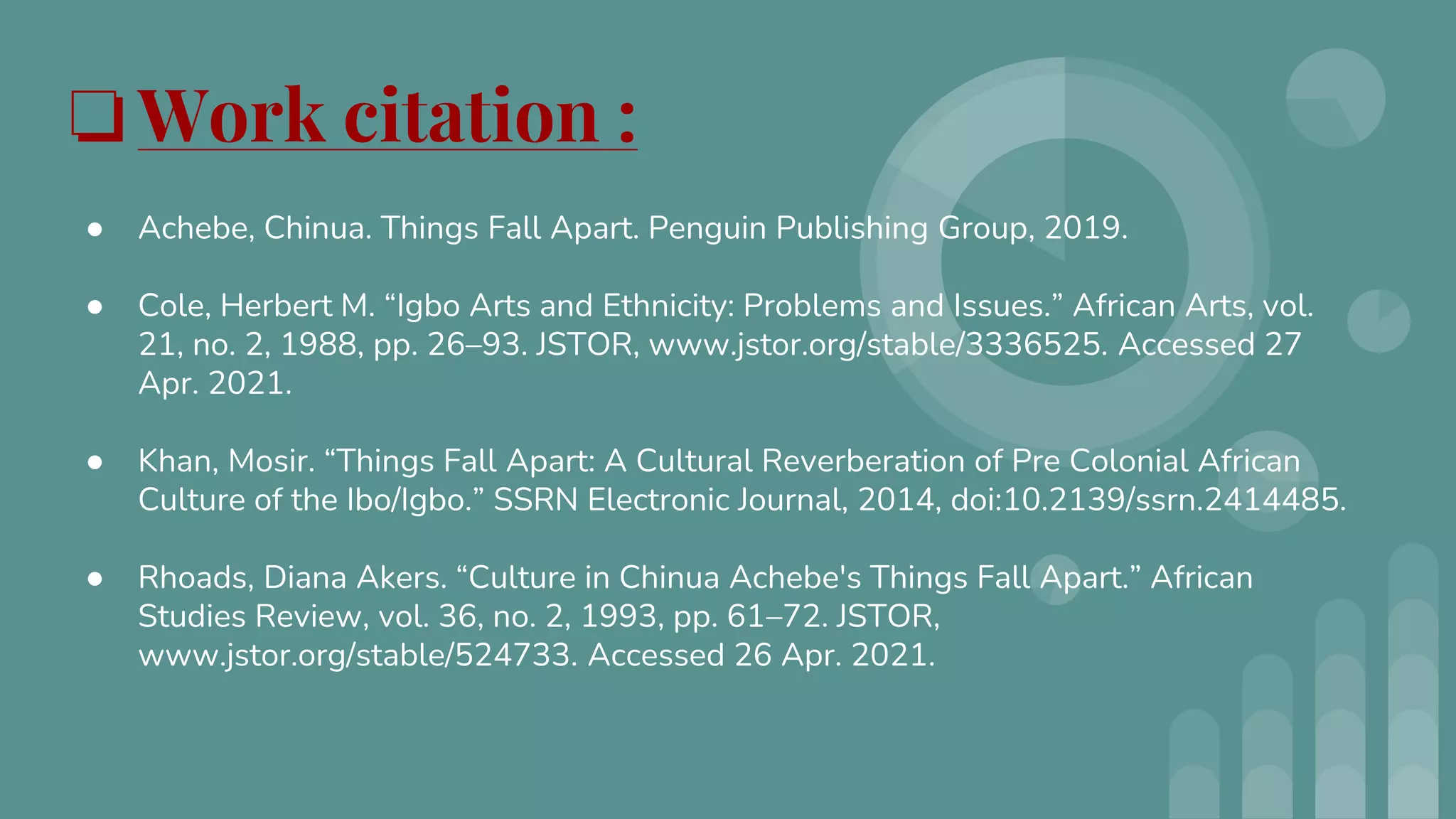 Igbo culture in Things Fall Apart | PPTX