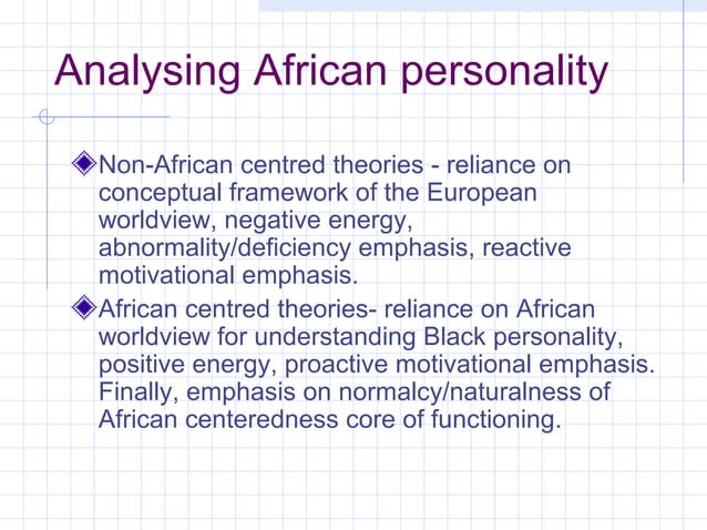 The african personality baldwin | PPT