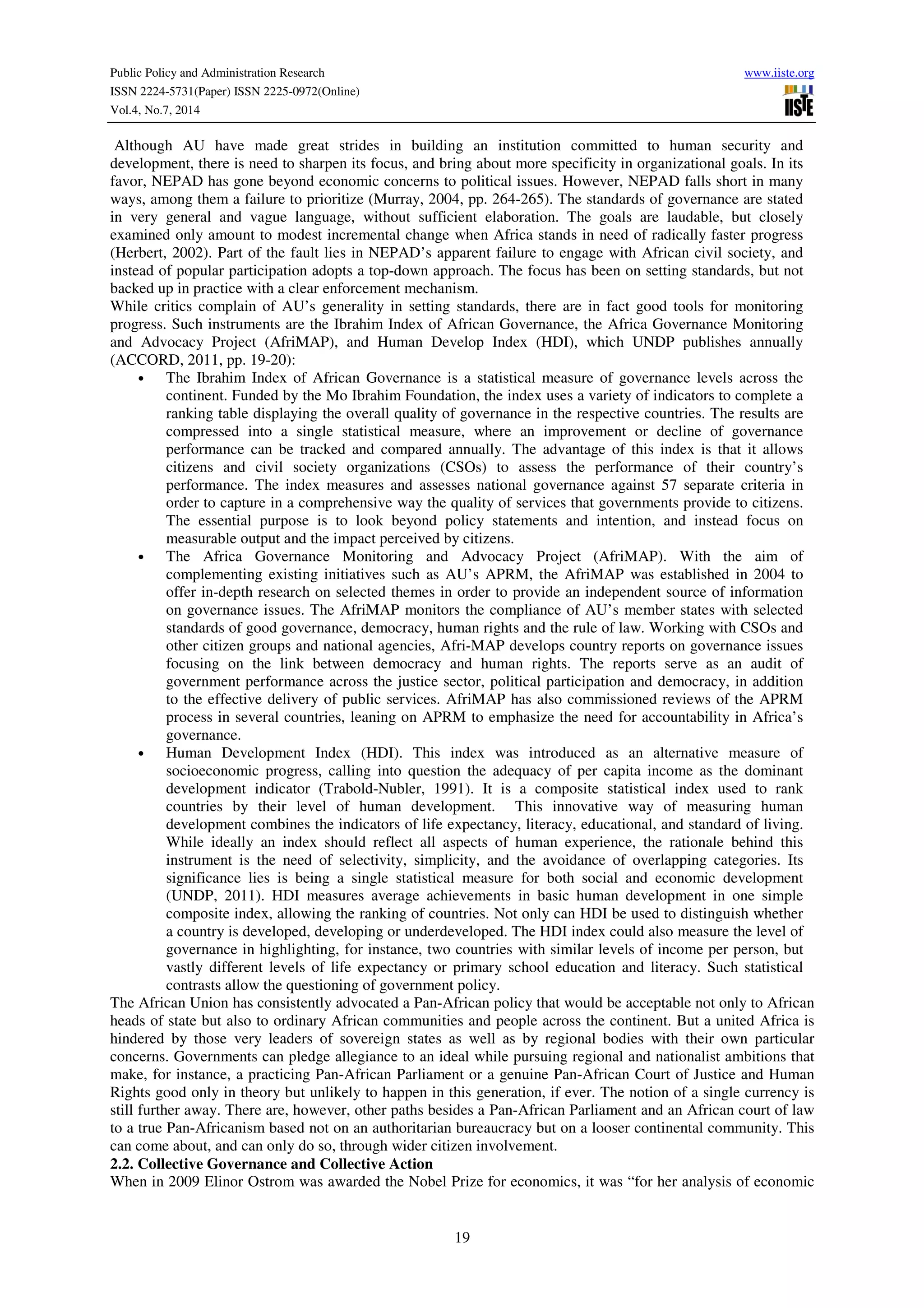 The african union, the transformation and challenges of a continent | PDF