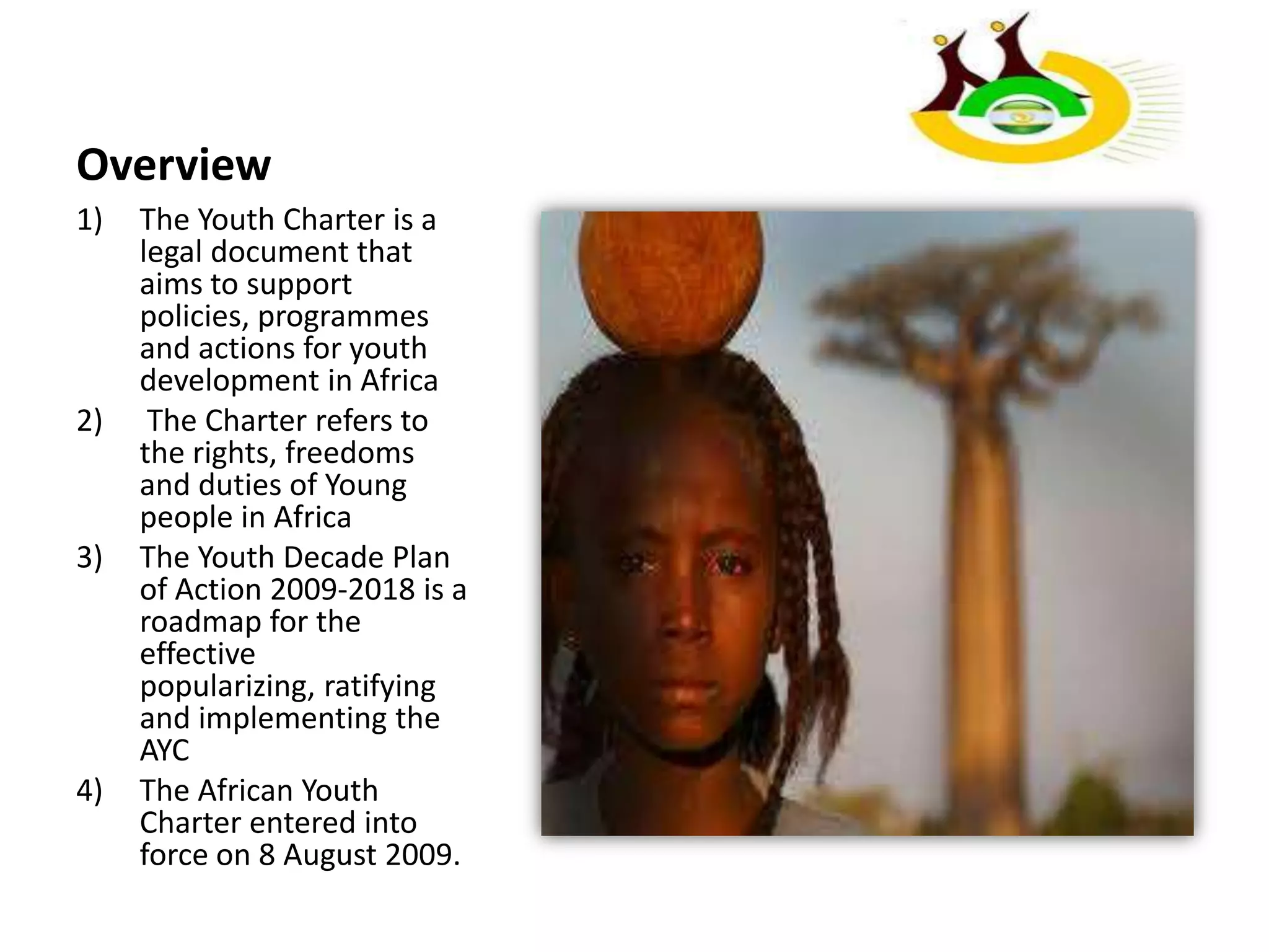 The african youth charter summary | PPTX