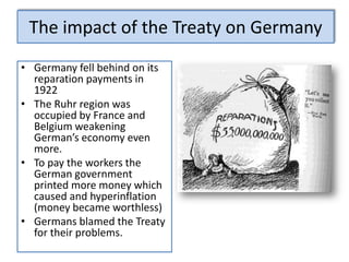 The aftermath of first world war | PPTX