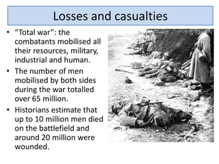 The aftermath of first world war | PPTX