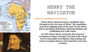 THE AGE OF DISCOVERIES: PORTUGUESE AND SPANISH EXPLORATIONS. | PPTX