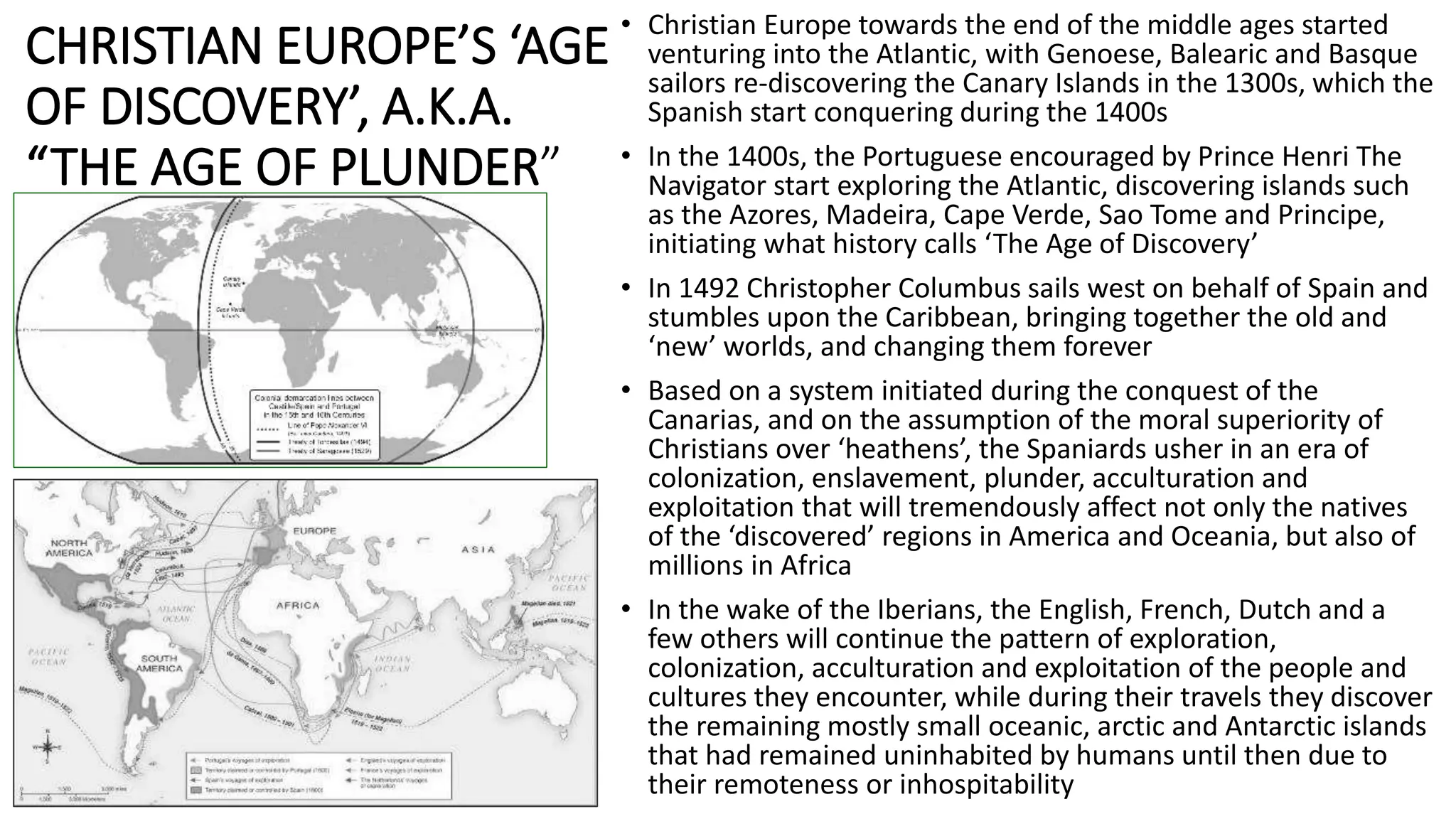 The age of discovery | PPTX