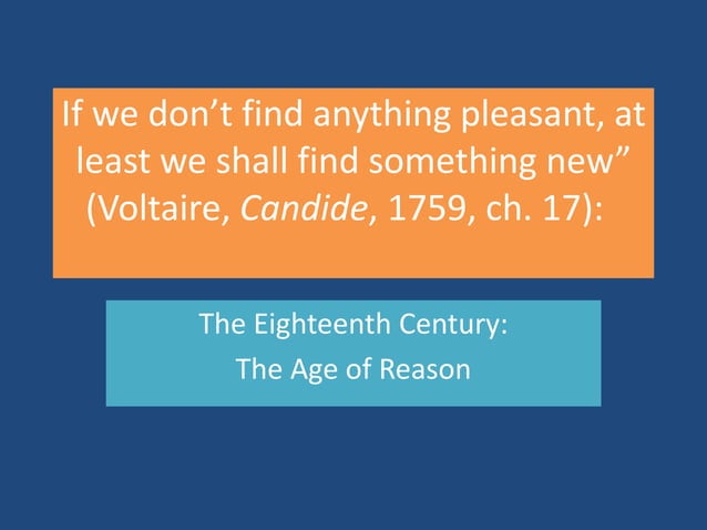The Age Of Enlightenment | PPT