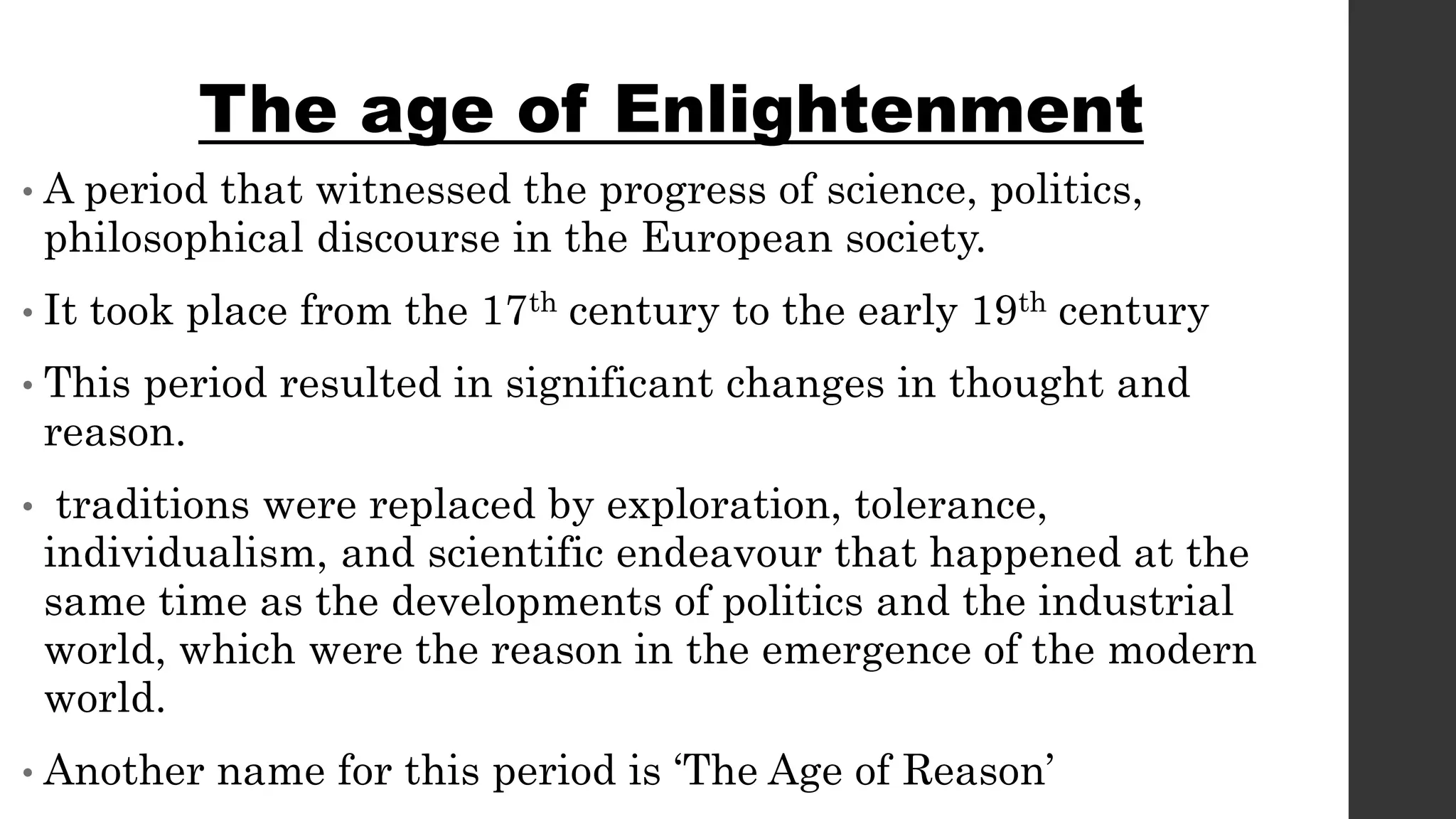 The Age of Enlightenment | PPTX