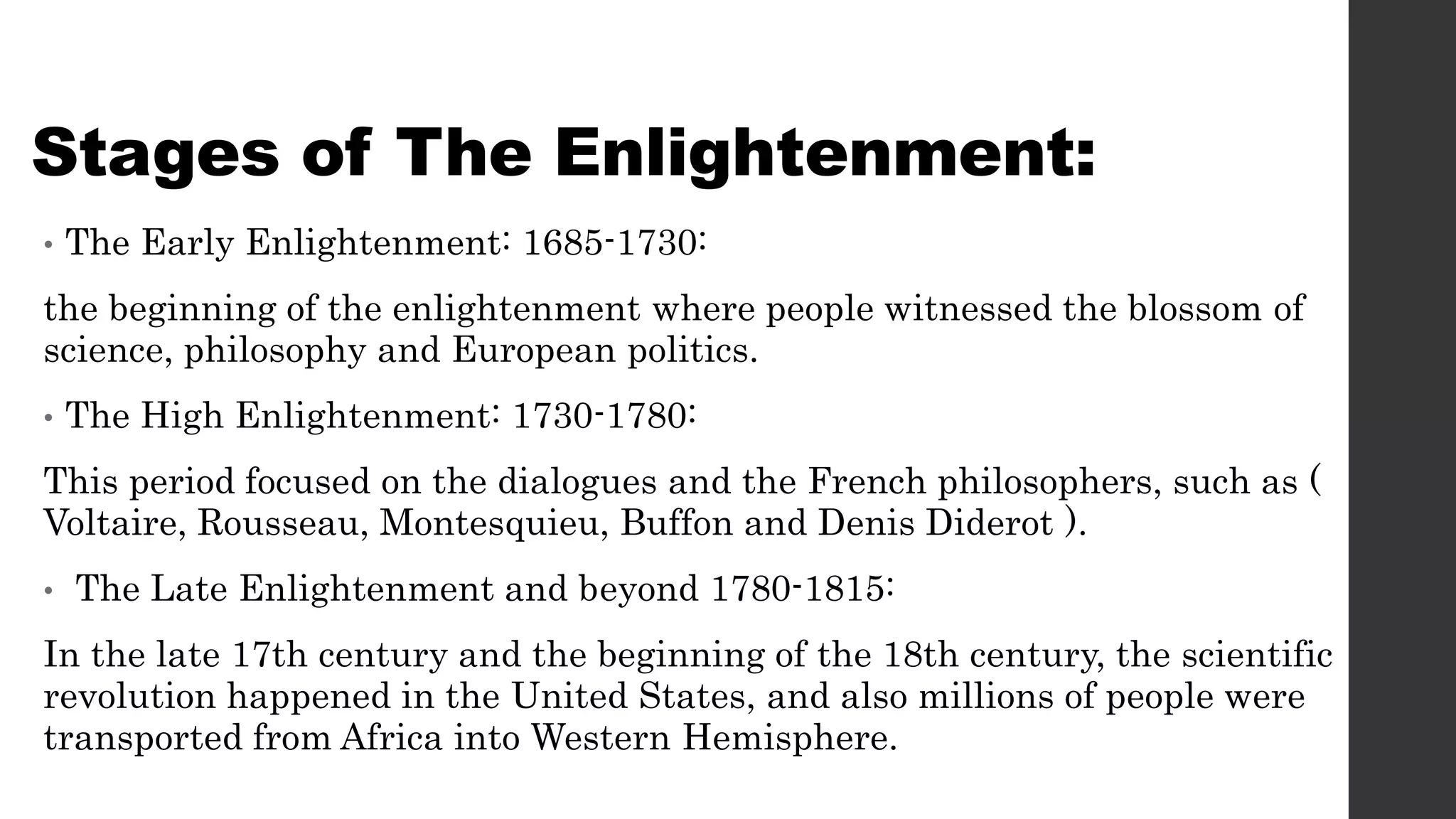 The Age of Enlightenment | PPTX | Arts and Crafts | Hobbies & Interests