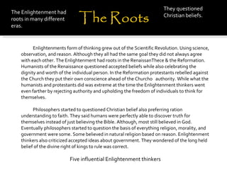 The age of enlightenment powerpoint | PPT