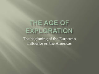 The age of_exploration | PPTX
