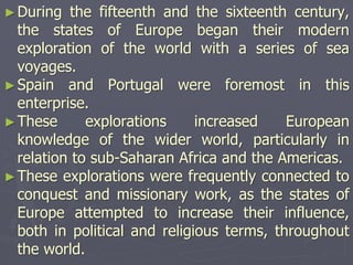 The age of exploration and discovy | PPT