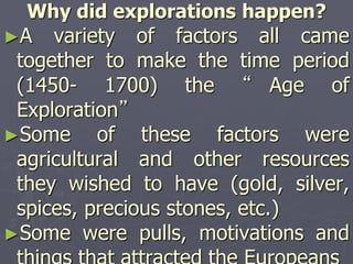 The age of exploration and discovy | PPT