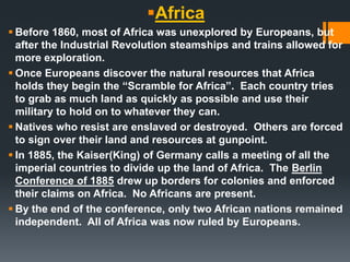 Age of Imperialism - Mayer's World History | PPTX