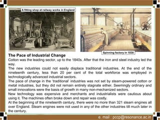 The age of industrialisation | PPSX