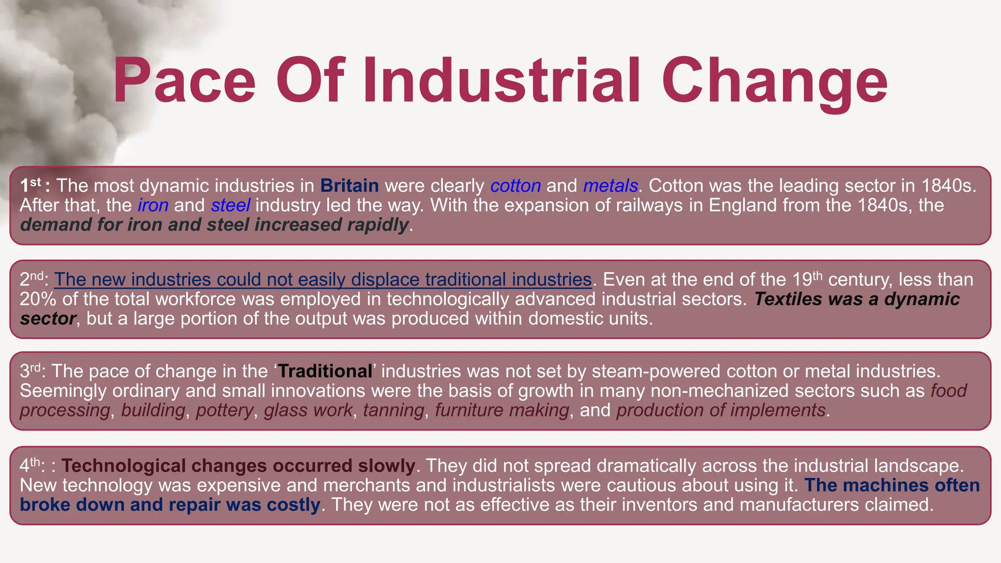 The Age Of Industrialization Class 10th | PPTX