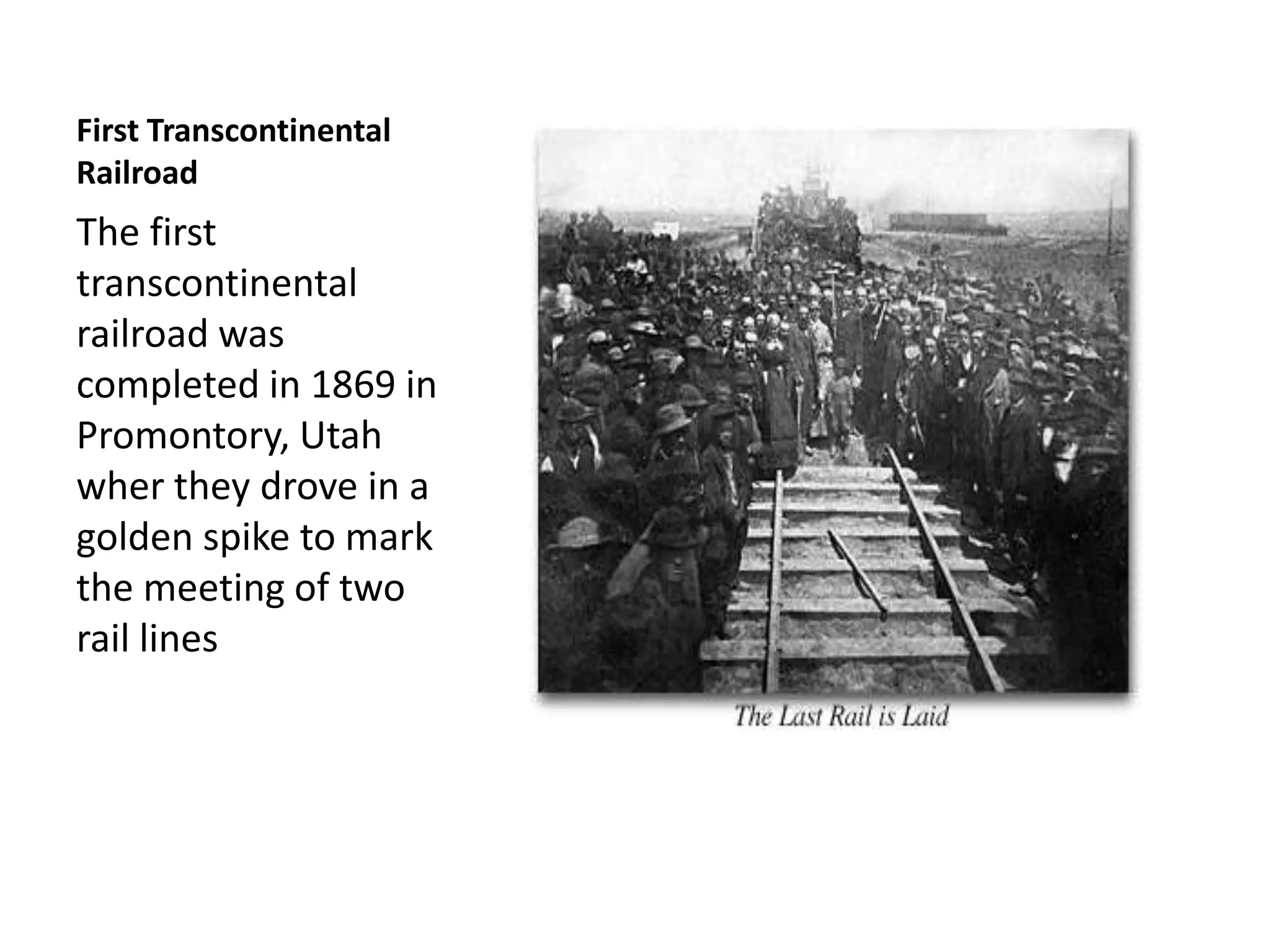 The age of railroads | PPTX