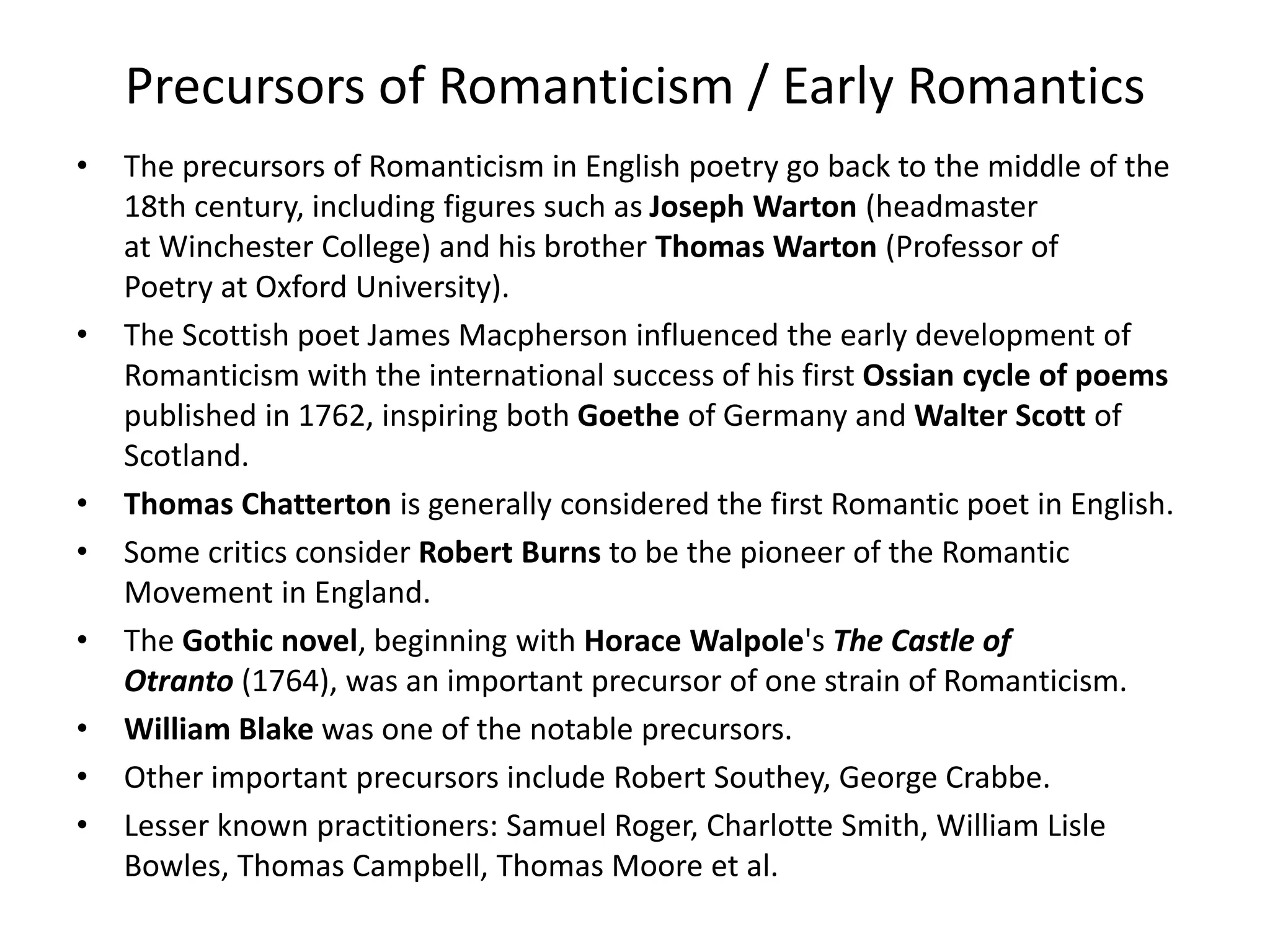 The age of Romanticism their ideas and concept | PDF