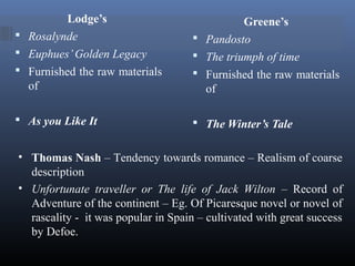The age of shakespeare | PPT
