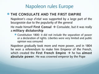 The age of the liberal revolutions | PPT