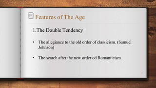 The Age of Transition(1740-1800) | PPTX