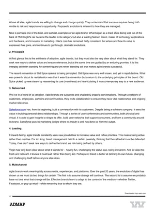 The agile brand | PDF